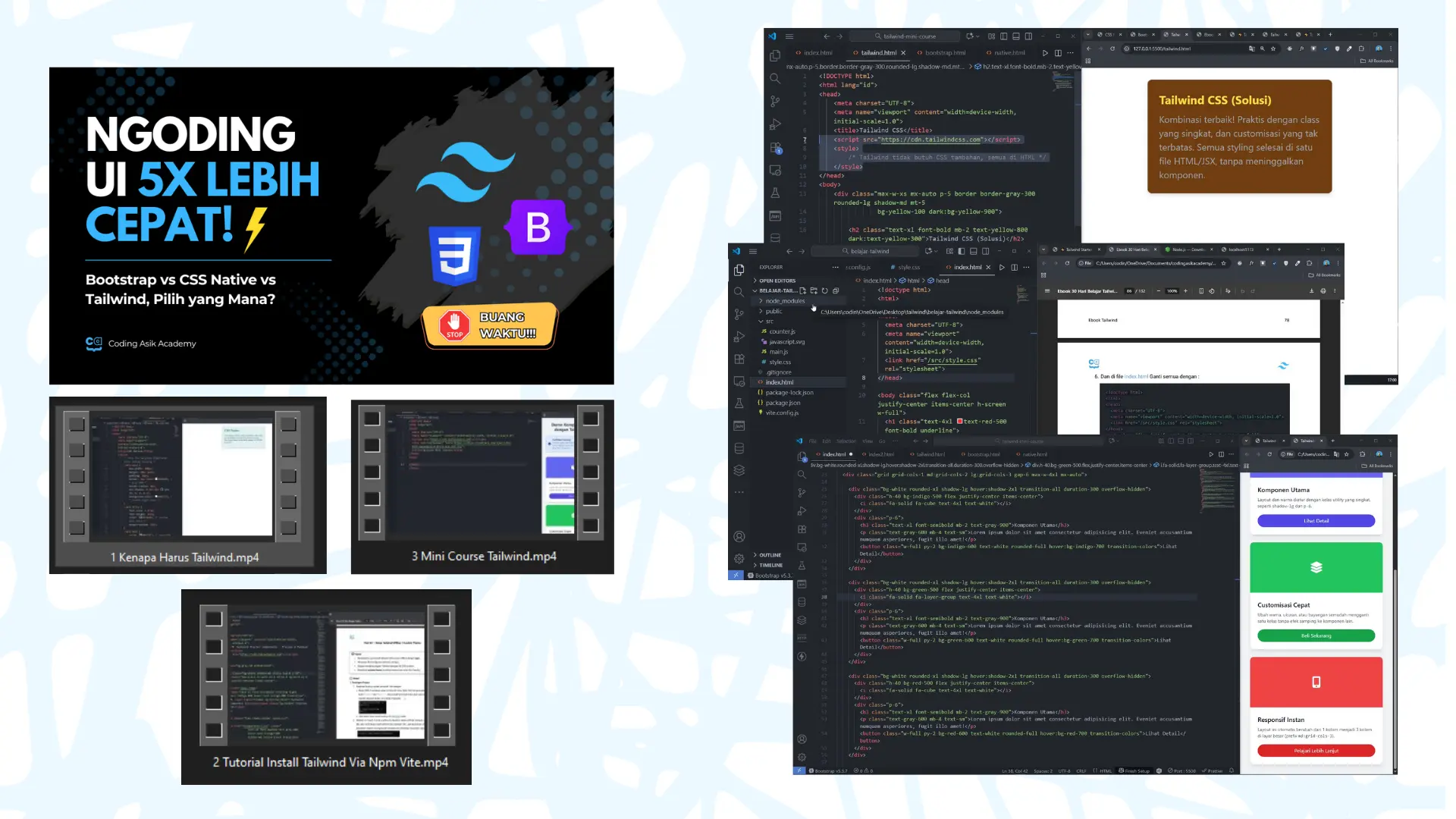 Bonus #2: Mini Video Course (Instalasi & Demo)